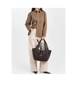 Saint Laurent Suede Shoulder Bag