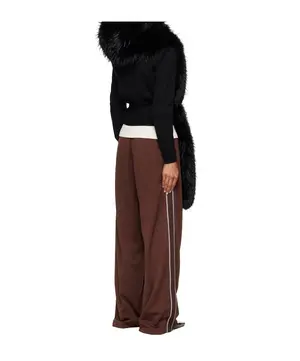 Moncler Faux Fur Hooded Gilet