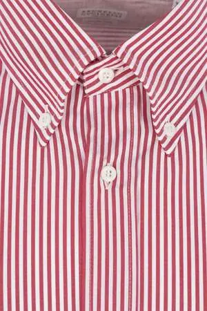 Brunello Cucinelli Striped Long Sleeved Shirt