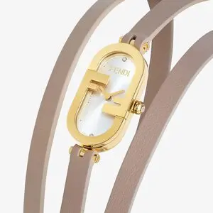 Fendi O'lock Oval Double-strap Watch