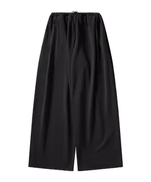KIKO KOSTADINOV Drawstring Waist-edge Casual Pants - Black