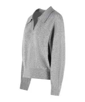 LISA YANG Katriel Polo Knitted Sweater