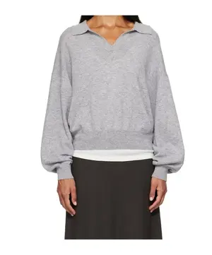 LISA YANG Katriel Polo Knitted Sweater