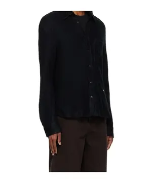 WOOYOUNGMI Collared Knit Top