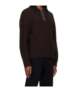 WOOYOUNGMI Zip-neck Polo Shirt