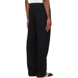 WOOYOUNGMI Pleated Drawstring-waist Track Pants