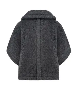 Max Mara Single-breasted Short-sleeved Coat