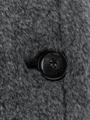 Max Mara Single-breasted Short-sleeved Coat