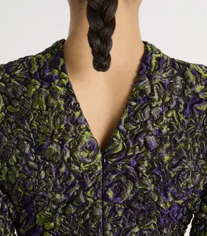Balmain Bubble-patterned Jacquard Mini Dress