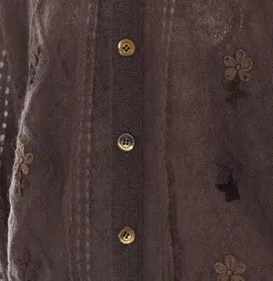 MAGLIANO Floral Embroidery Knit Top