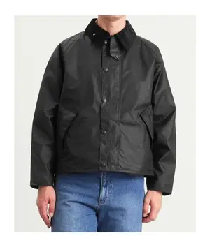 Barbour Short Waxcoated Utility Jacket
