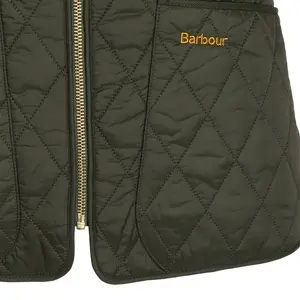 Barbour Diamond Quilted Fleece Lined Gilet