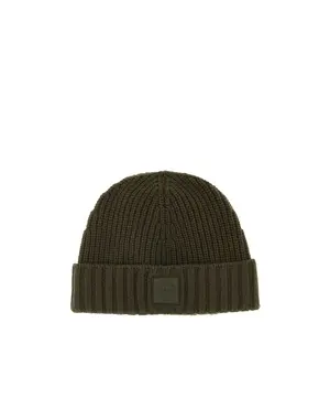 Stone Island Ribbed Knit Hat