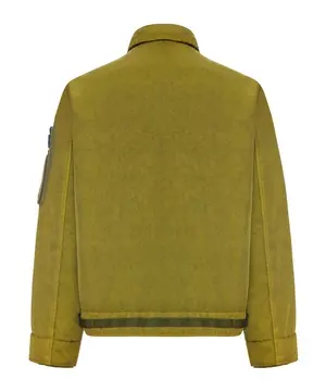 Stone Island Long-sleeved Casual Jacket With Patch Pockets