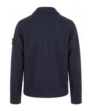 Stone Island Long-sleeved Button-down Jacket