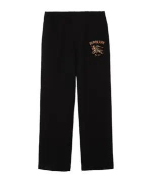 Burberry Knight Check Cotton Track Pants