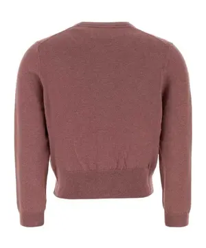 Isabel Marant Étoile Round Neck Cropped Cardigan With Jacquard Pattern