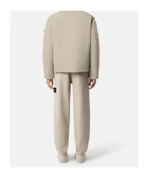 Stone Island Regular-fit Knit Joggers With Elastic Drawstring Waist