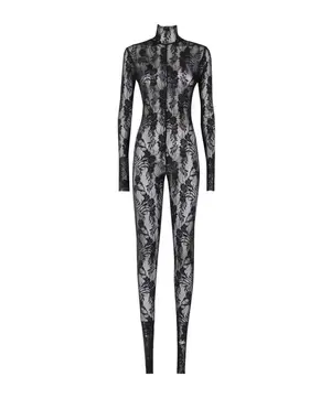 Norma Kamali Tuta High-neck Catsuit