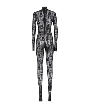 Norma Kamali Tuta High-neck Catsuit
