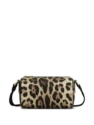 Dolce & Gabbana Logo Leopard-print Mini Bag