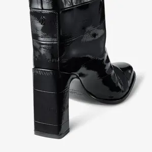 JIMMY CHOO Caly Over-the-knee 85mm Block Heel Boots