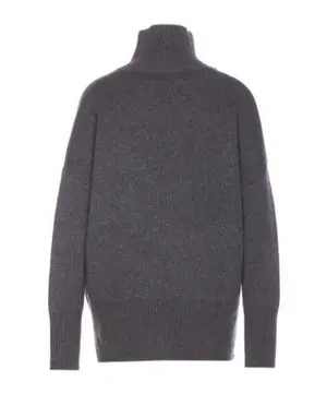 LISA YANG Ribbed High-neck Sweater