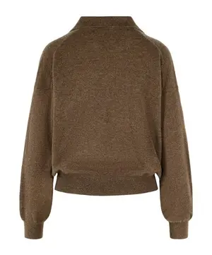 LISA YANG Katriel Collared Knitted Sweater