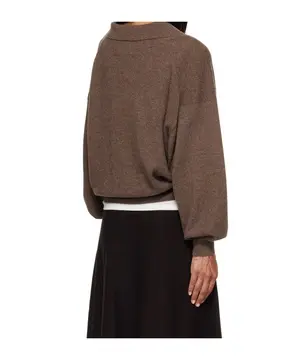 LISA YANG Katriel Collared Knitted Sweater