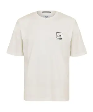 C.P. COMPANY Loosefit Crewneck Shortsleeve Tshirt - No