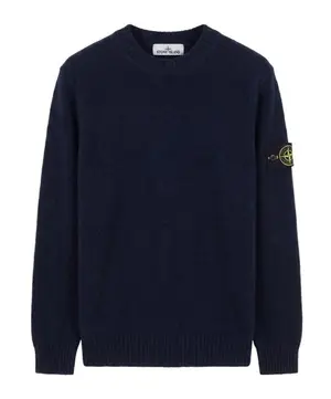 Stone Island Long-sleeved Sweater - Black