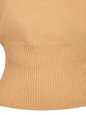 Max Mara Ribbed Knit Sweater - No