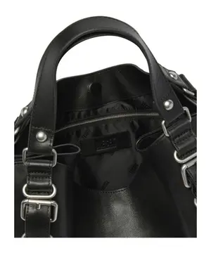 DIESEL® D-one-medium Top-handle Bag In Treated Leather