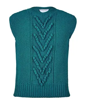 Bottega Veneta Knitted Top - Green