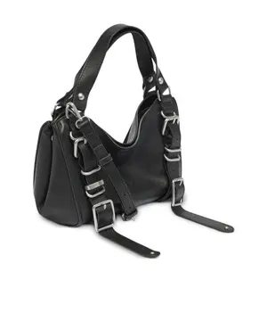 DIESEL® D-one-small Top-handle Bag In Treated Leather