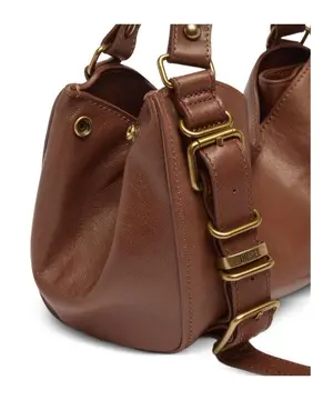 DIESEL® D-one-small Top-handle Bag In Treated Leather