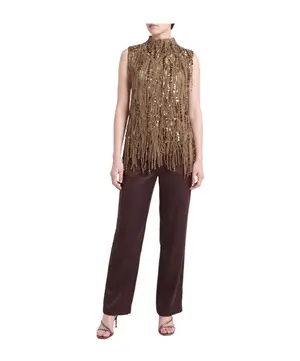 Brunello Cucinelli Sleeveless Lace Top