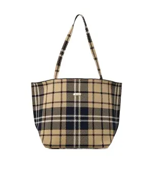 Barbour Tartan Large Tote Bag - No