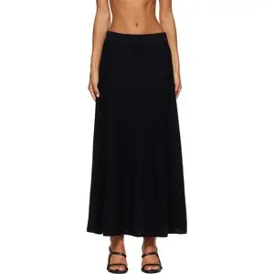 LISA YANG Elastic-waist A-line Skirt