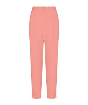Emporio Armani Peach Highwaisted Tapered Trousers