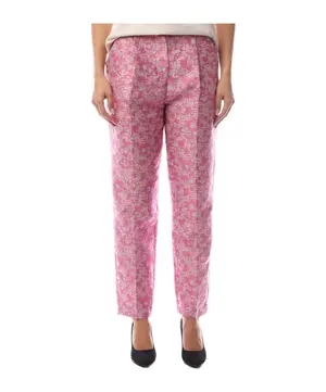 Emporio Armani Floral Print Cigarette Trousers