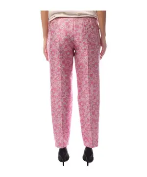 Emporio Armani Floral Print Cigarette Trousers