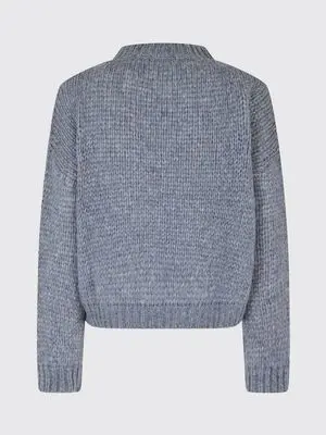 ROBERTO COLLINA Chunkyknit Cropped Crewneck Sweater