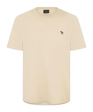 Paul Smith Cotton Shortsleeve Tshirt - Nude