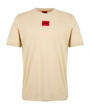 Hugo Boss Cotton Tshirt - Nude
