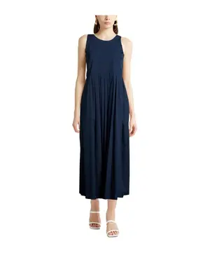 Max Mara Sleeveless Ruched Dress