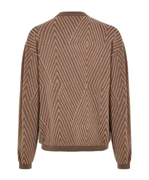 Emporio Armani Geometric Diamond Knit