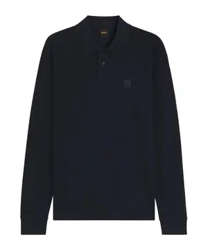 Hugo Boss Longsleeve Lapel Shirt - Blue