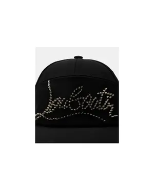 CHRISTIAN LOUBOUTIN Flatbrim Baseball Cap