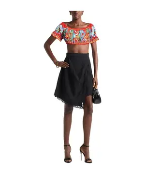 Dolce & Gabbana Off-the-shoulder Short Sleeve Top